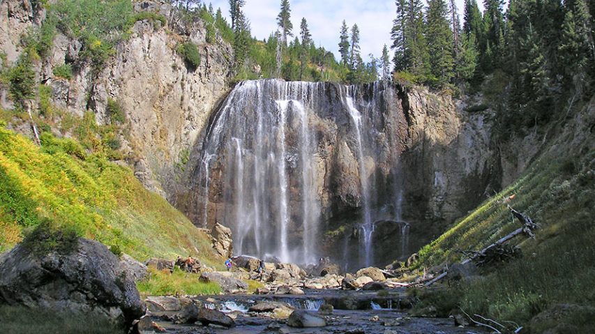 Dunanda Falls Yellowstone Llama Trek | Wildland Trekking