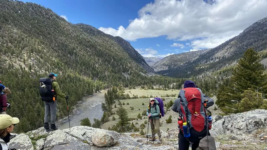Backpacking Yellowstone In the Spring | Wildland Trekking
