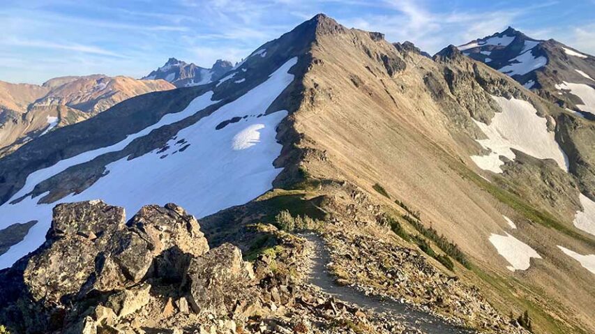 Knife Ridge Traverse Backpacking Trip in Goat Rocks Wilderness