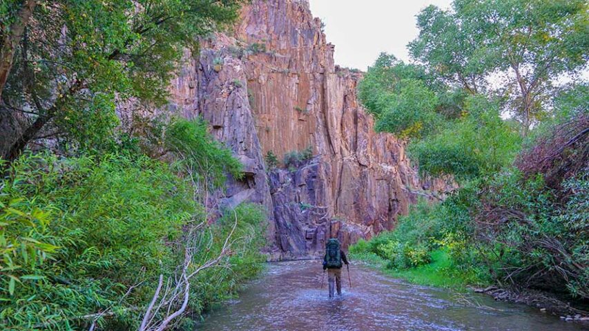 Aravaipa Canyon Backpacking Trip in Arizona - Wildland Trekking